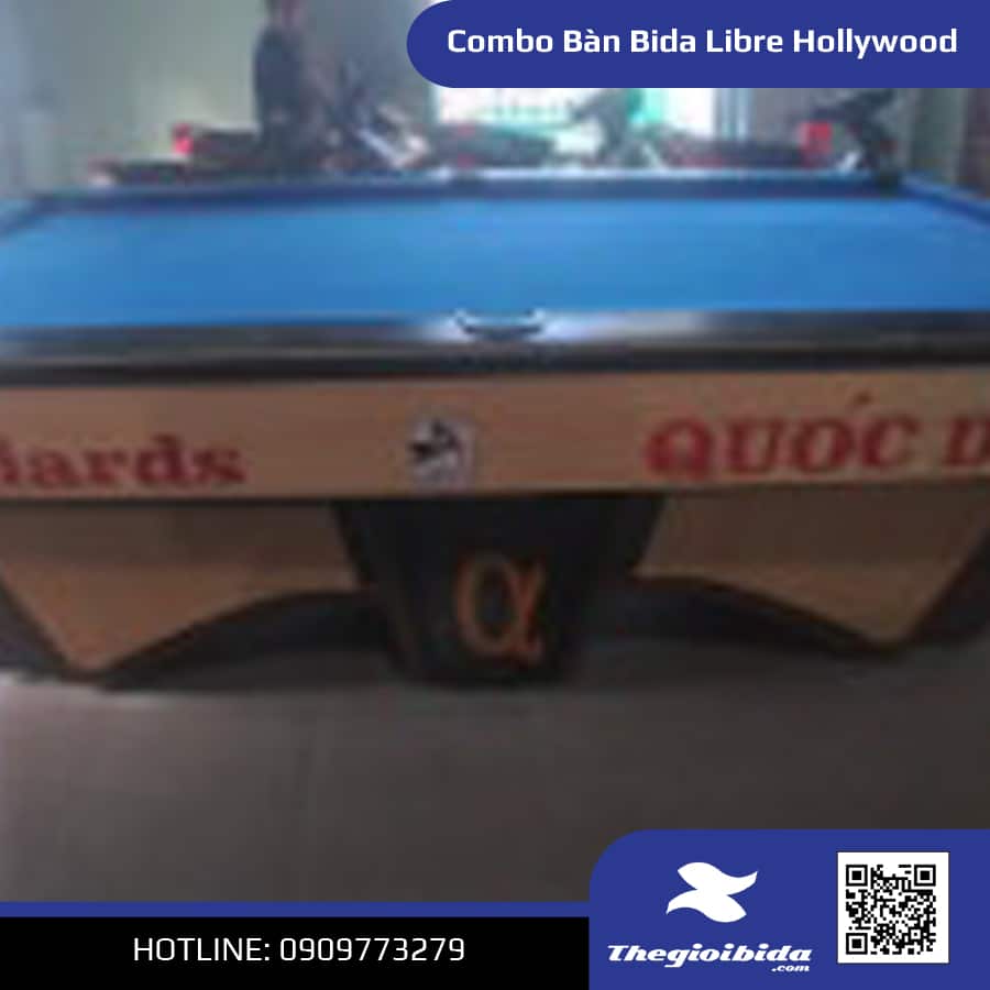 Combo Bàn Bida Libre Hollywood Đá Trung Quốc - Thế Giới Bida