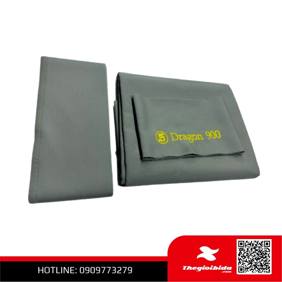 Vải Lỗ Dragon 900 Xám Đen Nhập Đài Loan - Thế Giới Bida